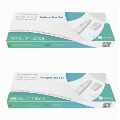 China 120mm Antigen Rapid Test Kit Saliva 1 Piece Class III for sale