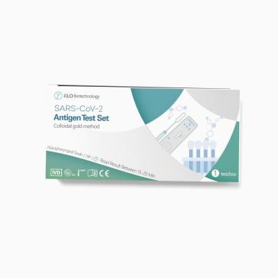 China Self Testing iiLO Rapid Antigen Test Kits For Covid-19 for sale