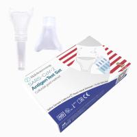 China Class III 70mm SARS-CoV-2 Antigen Self Test Set Saliva Sample Collector Malaysia 1 test/box for sale