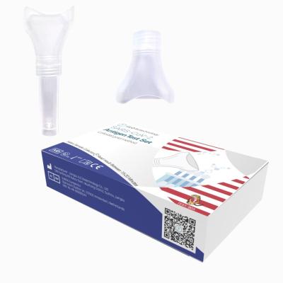 China Fast Reaction Rapid Saliva Antigen Test Kit SARS-CoV-2 CE 1 Test/Box for sale