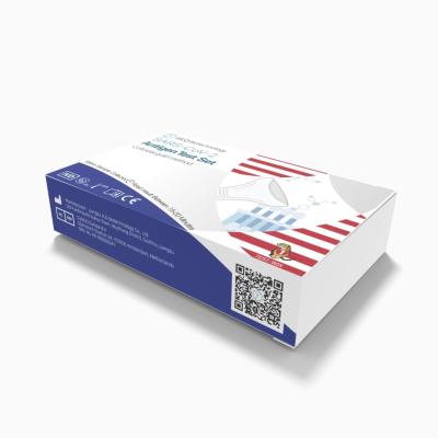 China Class III Factory price SARS-CoV-2 Antigen Self Test Set Saliva Sample Collector Malaysia 1 test/box for sale