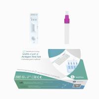 China 99% Accuracy 2 years Shelf Life SARS-CoV-2 Antigen Test Set Kit Nasopharyngeal Swab 5 piece for sale