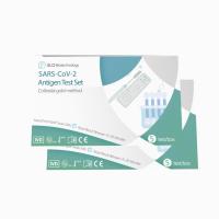 China 70mm CE SARS-CoV-2 Antigen Test Set Nasopharyngeal Swab 5 piece for sale