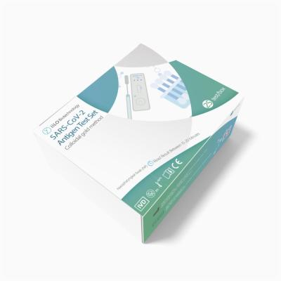 China Plastic Antigen Swab Test Kit 	99% Accuracy 25 Test/Box for sale