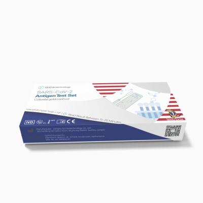 China CE Rapid Antigen Swab Test Kit Nasopharyngeal  1 Test / Box for sale
