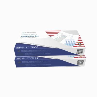 China Malaysia 1 Test/Box Nasopharyngeal Swab Rapid Test SARS-CoV-2 2 Years Shelf Life for sale