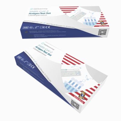 China Plastic SARS-CoV-2 Nasopharyngeal Antigen Swab Test for sale