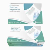 China 99% Accuracy Plastic SARS-CoV-2 Antigen Test Set Kit Nasopharyngeal Swab 5 Piece for sale