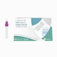 China Fast Reaction Rapid 70mm Antigen Test Kit Nasal Nasopharyngeal Swab 5 Piece for sale