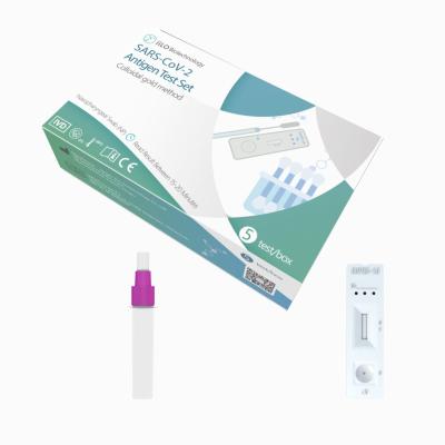 China SARS-CoV-2 Antigen Rapid Test Nasopharyngeal Swab 5 Piece 15 - 20 Minutes for sale