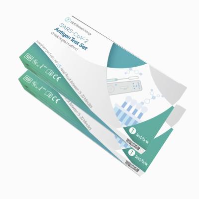 China 99% Accuracy 15-20 Minutes SARS-CoV-2 Antigen Test Set Nasopharyngeal Swab 1 piece for sale