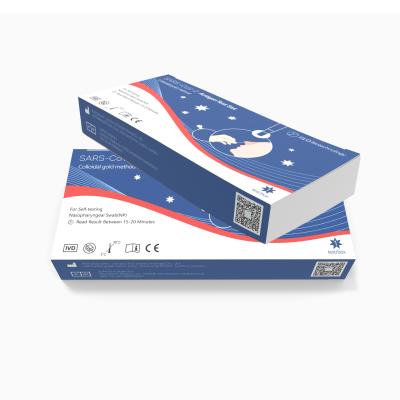 China Class III Home Use Swab Antigen Test Kit For SARS-CoV-2 Plastic for sale