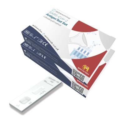 China 70mm SARS-CoV-2 Saliva Antigen Test Kit Thailand 1 Test/Box for sale