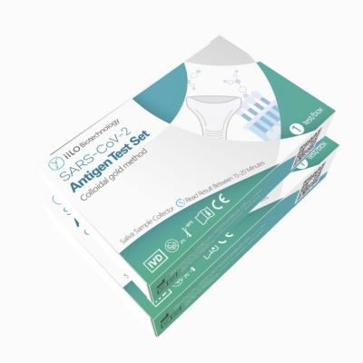 China 15 - 20 Mins Antigen Self Test Kit Plastic Rapid Antigen Kit for sale
