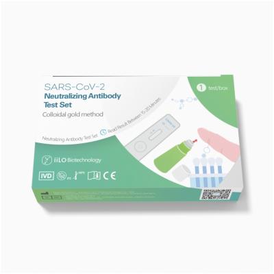 China 70mm Self Rapid Antigen Test Kit 1 Test/Box Plastic 99% Accuracy for sale