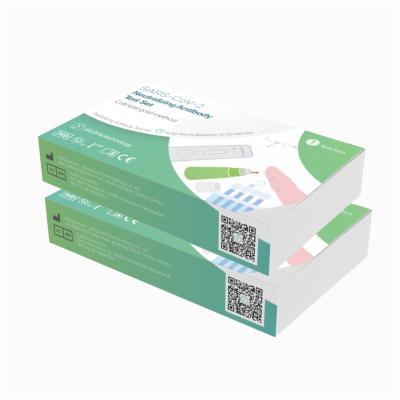 China 15-20 Minutes Rapid Antigen Test Home Kit Neutralizing Antibody Nasal Swab for sale