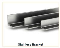 China Stainless Steel Angle Brackets 304 316L Hot Rolled Cold Drawn 20x20 to 120x120 mm for sale