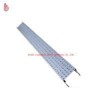 China Pre Galvanized Metal Plank Scaffolding Catwalk 250x50mm with Hook 1000-4000mm for sale