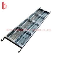 China Galvanized Steel Scaffolding Plank 480x45mm Anti Fire Slip Prevention 1.0-2.0mm for sale