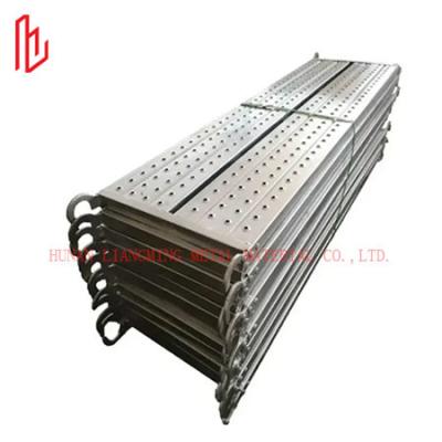China BS1139 EN12811 Scaffolding Metal Planks Catwalk With Hook 500x50mm 1.0-2.0mm Thick for sale