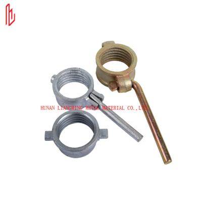 China Galvanized Scaffolding Prop Sleeve with Nut Q235 Q345 60mm 76mm Tube Size for sale