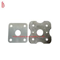 China Scaffolding Steel Prop Base Plate Q235 120x120mm 4mm 5mm 8mm Thickness for sale