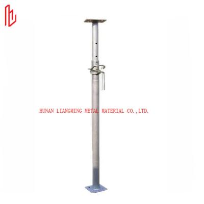 China Heavy Duty Steel Prop Q235 Q345 Adjustable Concrete Formwork Support 48.3mm 60.3mm for sale