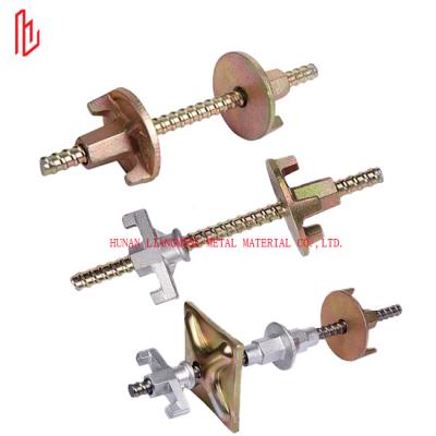 China D12 D15 D20 Concrete Wall Formwork Tie Rod System Galvanized Surface 70kn-260kn for sale