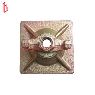 China Ductile Iron Casting Formwork Combi Plate Nut D17 D20 Swivel Wing Nut for Scaffolding for sale