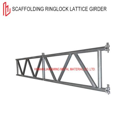 China Hot Dip Galvanized Ringlock Scaffolding Lattice Girder Q235B 48.3mm 3.2mm for sale
