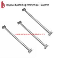 China Ringlock Scaffolding Intermediate Transom O Type 48.3mm OD 900mm to 3070mm Length for sale