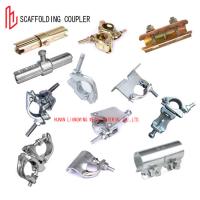 China BS1139 EN74 Drop Forged Double Coupler 48.3mm Q235 Hot Dipped Galvanized Scaffolding for sale