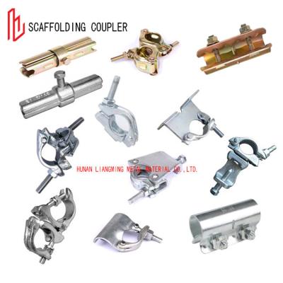China BS1139 EN74 Drop Forged Double Coupler 48.3mm Q235 Hot Dipped Galvanized Scaffolding for sale