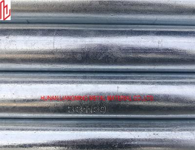 China BS1139 Galvanized Scaffolding Pipe 48.3mm OD 1.8mm to 4.0mm Thickness Q235B for sale