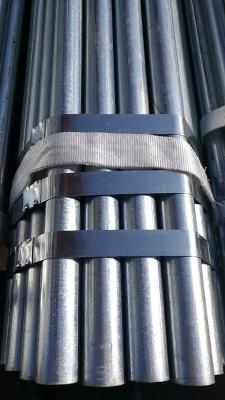 China EN39 BS1139 Hot Dip Galvanized Scaffolding Pipe 48.3mm OD 3.20mm Wall for sale