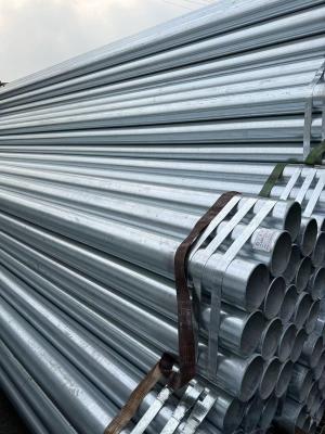 China Hot Dipped Galvanized Steel Pipe ASTM A53 BS1387 Q235 Q345 Zinc Coating 200-500g/m2 for sale