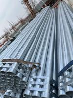 China Hot Dipped Galvanized Steel Pipe ASTM A53 BS1387 EN10255 Round Tube Zinc Coating 200-500g/m2 for sale