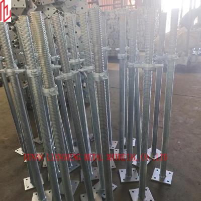 China Q235B U Head Jack for Cuplock Scaffolding 400mm to 750mm Length for sale