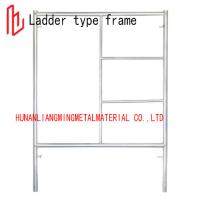 China Ladder Type Frame Scaffolding 1.625 OD 3ft Width 6ft 7in Height for Construction for sale