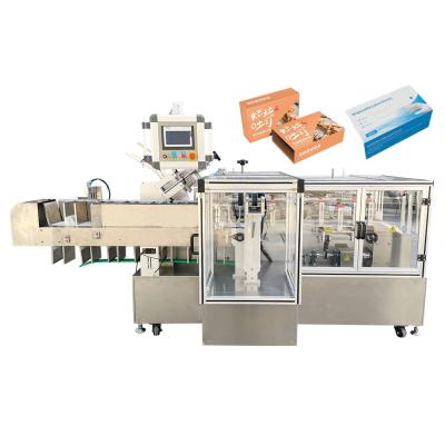 China Horizontal Automatic Cartoning Machine For Lipstick Tea Bag Incense Sticks for sale