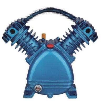 China 120V/240V Voltage Air Compressor Head with 2 Cylinders and 0.8Mpa/115psi Pressure for sale