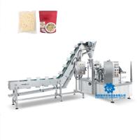 China Special-Shaped Bag Semi-Automatic Packaging Machine with Bowl Elevator and Manual Cutting for sale