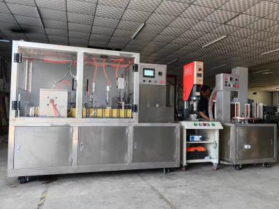 China Gable Top Carton Automatic Cartoning Machine Heat Sealing Safety with Emergency Stop Button for sale