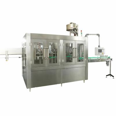 China 4500 Bottles Per Hour Stainless Steel Fill and Seal Roller Sealing Machine With CE ISO9001 for sale