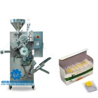 China Tea Bag Packing Machine with 2-50G Filling Capacity and Touch Screen Control Panel for sale