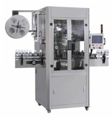 China Automatic Juice Bottle Shrink Sleeve Labeling Machine Shrink Label Applicator for sale
