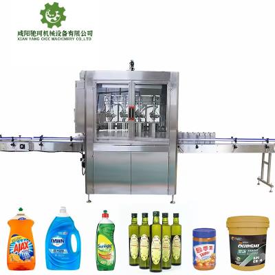 China Full Automatic Liquid Liner Filling Machine for Syrup/Fruit Wine/Edible Oil Design for sale
