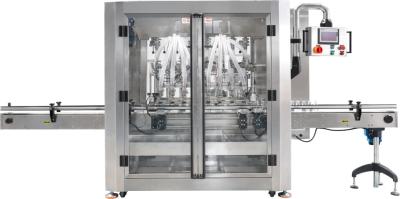 China Pharmaceutical Liquid Water Daily Chemical Body Hair Care Products Automatic Bottles Filling Sealing Bottle Machines for sale