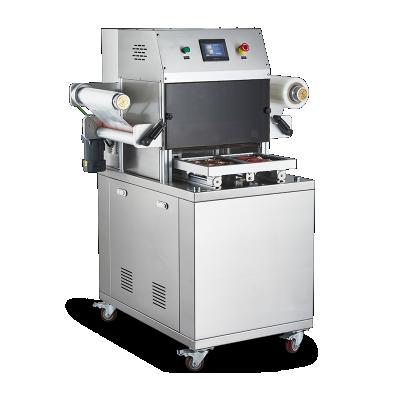 China Fully Automatic Vacuum Skin MAP Packaging Sealing Machine DQ330VSL with Food Grade 304 Stainless Steel for sale