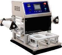 China Desktop Portable Precise Gas Injection Food Grade Stainless Steel Tray Sealing Machine CH-DQ260T-E for Modified Atmosphere Packaging for sale